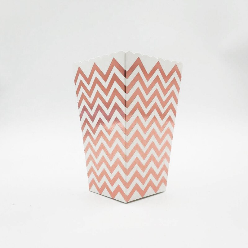 6Pcs Rose Goud Papier Popcorn Party Popcorn Dozen ... – Grandado