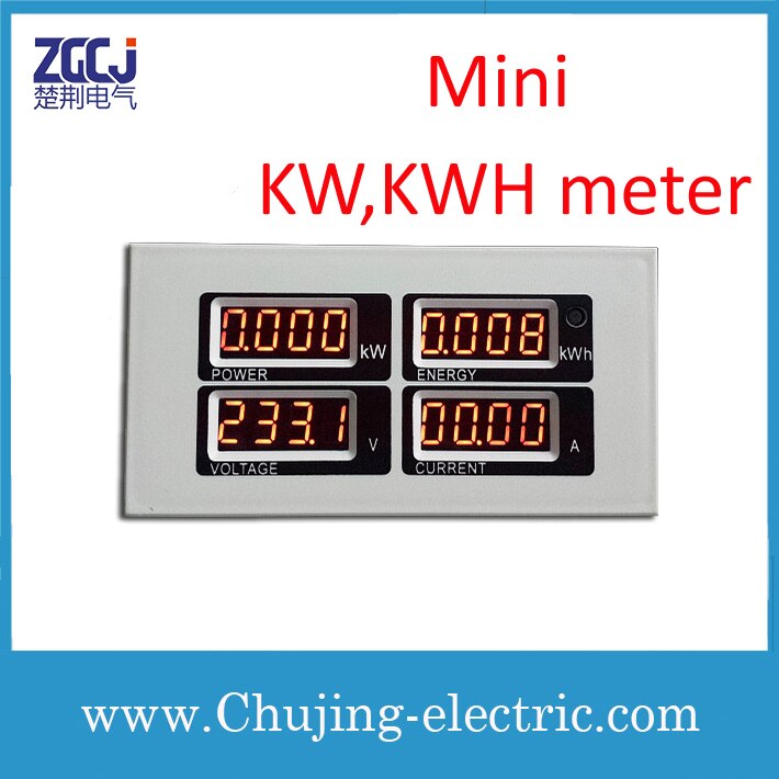 ! Digital mini KW , KWH meter V A meter power & en... – Vicedeal