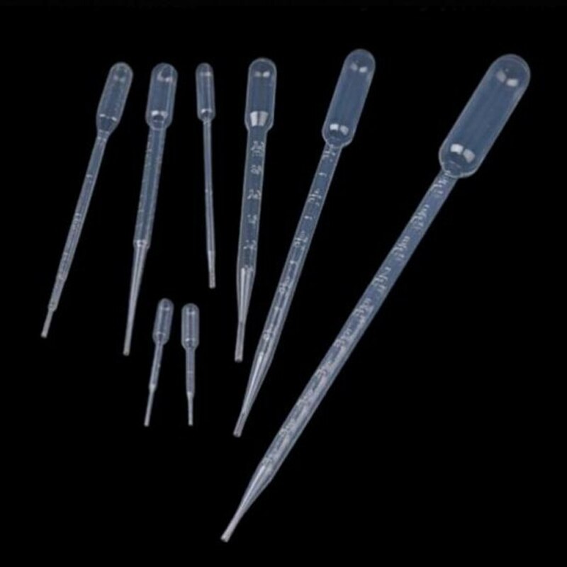 10pcs Transparent Pipettes Disposable Safe Plastic... – Grandado