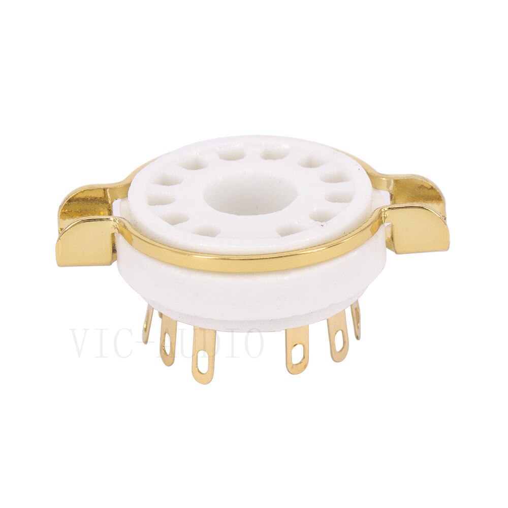 10PCS Ceramic 12Pins Valve Tube Socket GZC12-F For... – Grandado