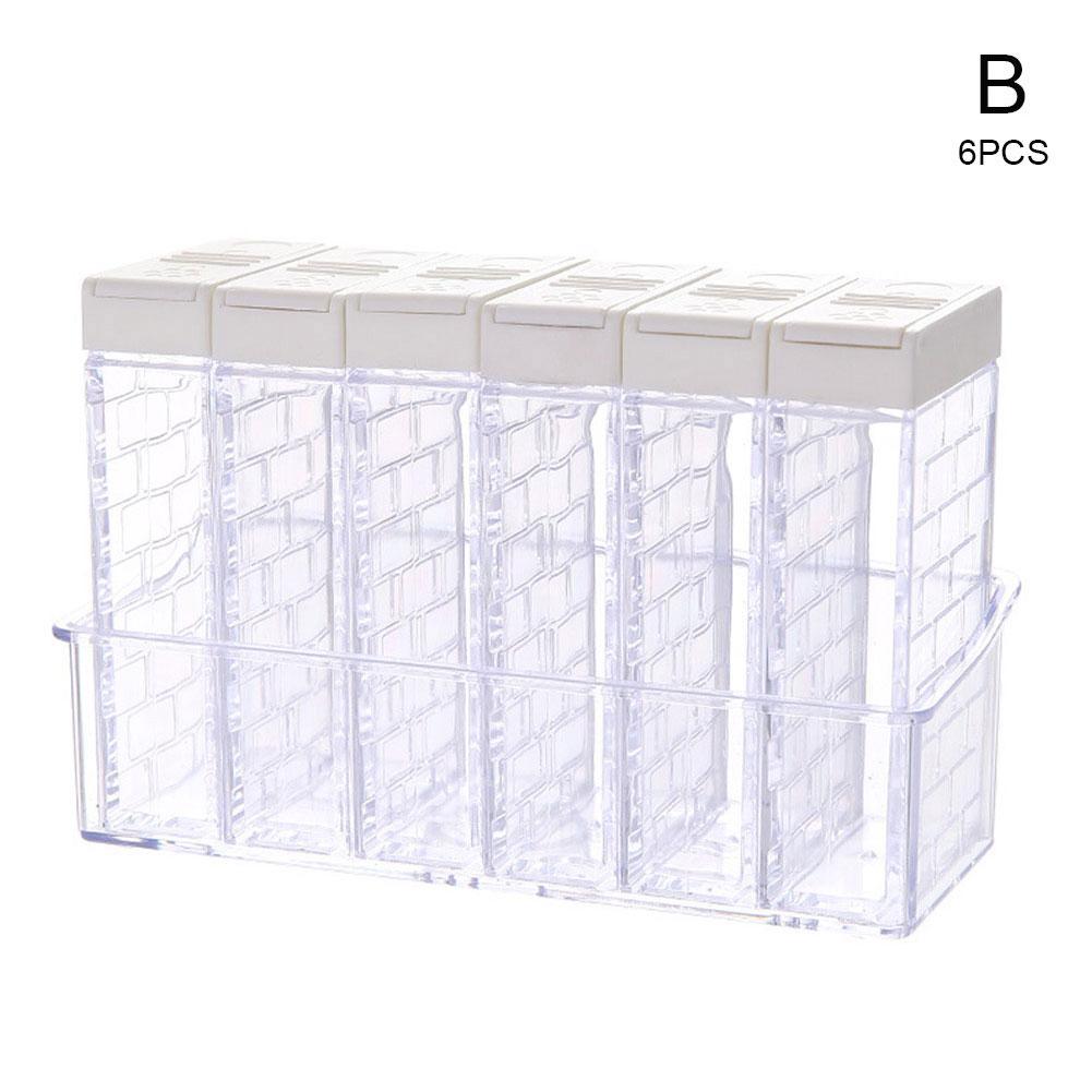 2/6pcs/Set Spice Storage Spice Jar Rack Seasoning ... – Grandado