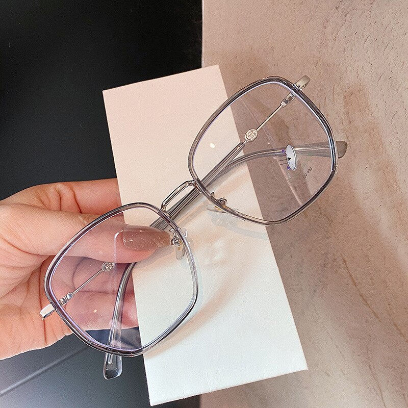 Anti Straling Bril Mode Vrouwen Transparant Blauw ... – Grandado