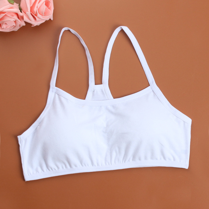 Teens Girls Sports Bra Puberty Gym Underwear Wirel... – Vicedeal
