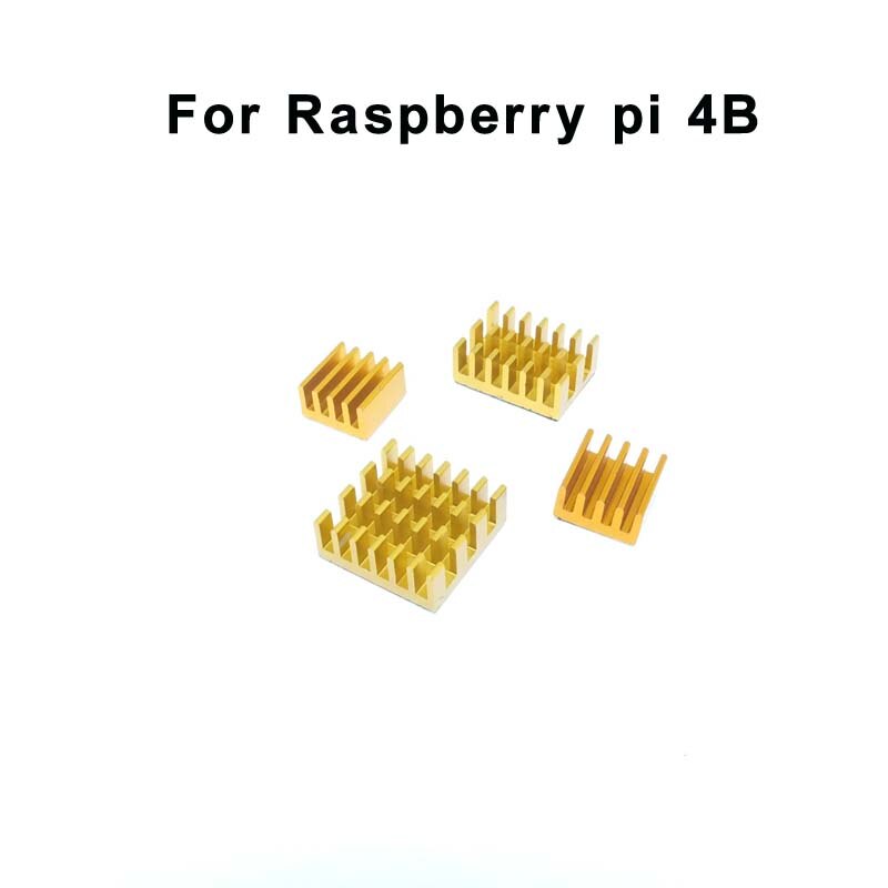 4pcs For Raspberry Pi 4B Aluminum Heatsink Radiato... – Vicedeal