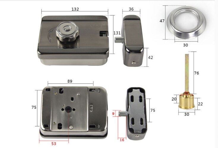 Intelligent Spiritual Lock Silence Lock Anti-theft... – Grandado