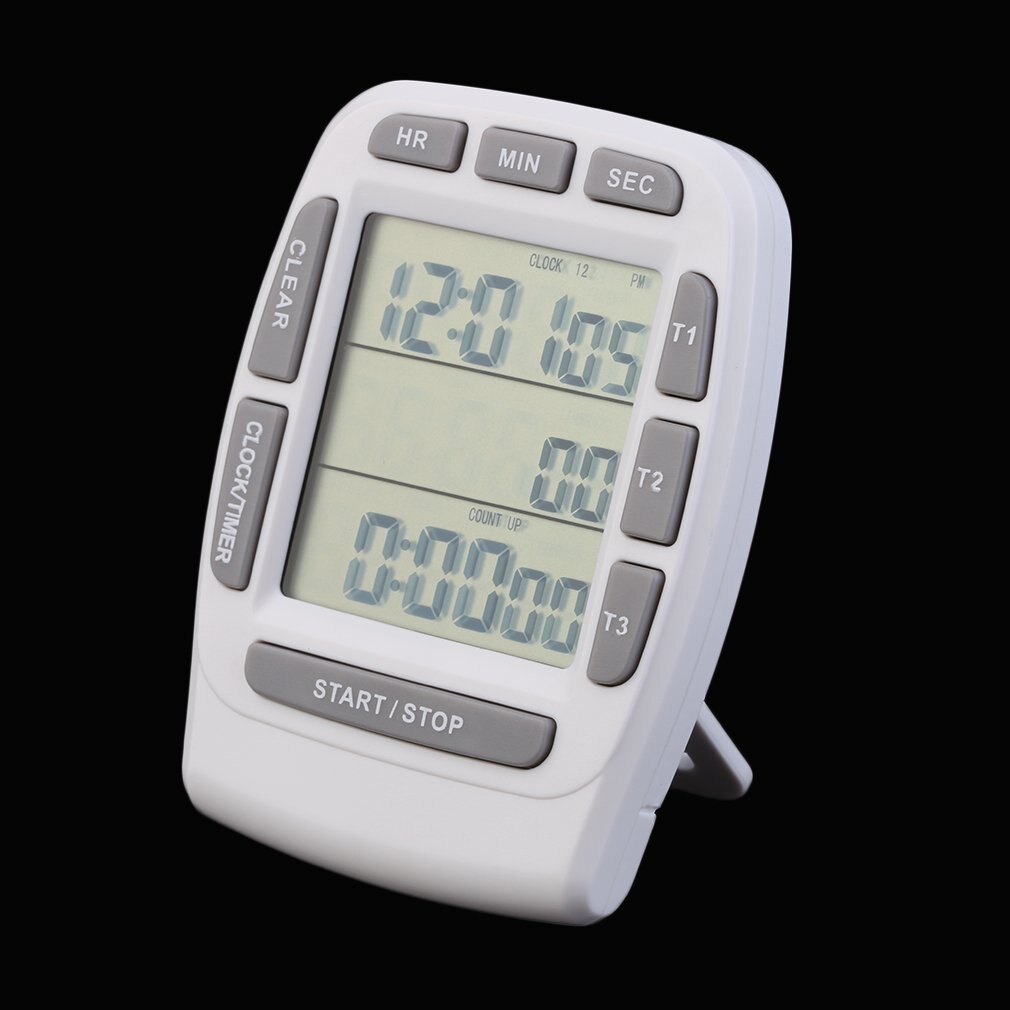 1 Pcs KT001 Triple Timer Clock Kitchen Cooking 3-L... – Vicedeal