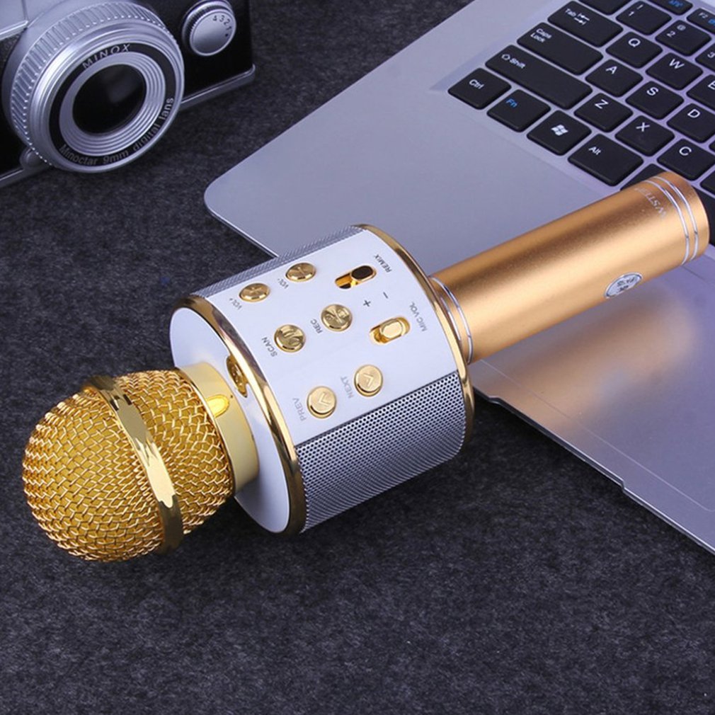 Micrófono de Karaoke inalámbrico con Bluetooth, al... – Grandado