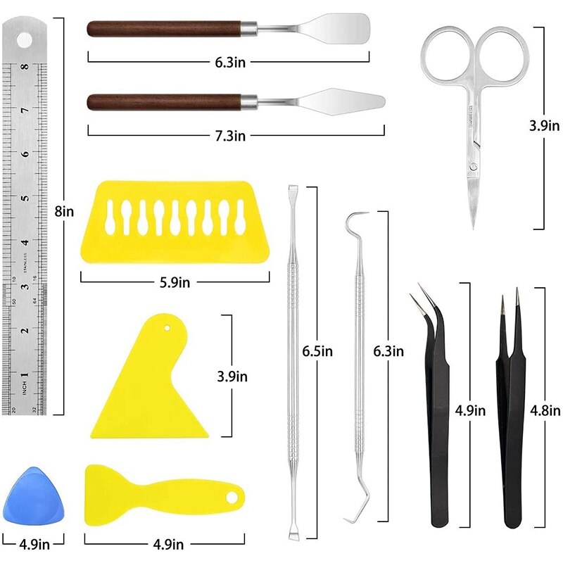 15 Pcs Craft Weeding Tool Set Basic Vinyl Weeding ... – Vicedeal