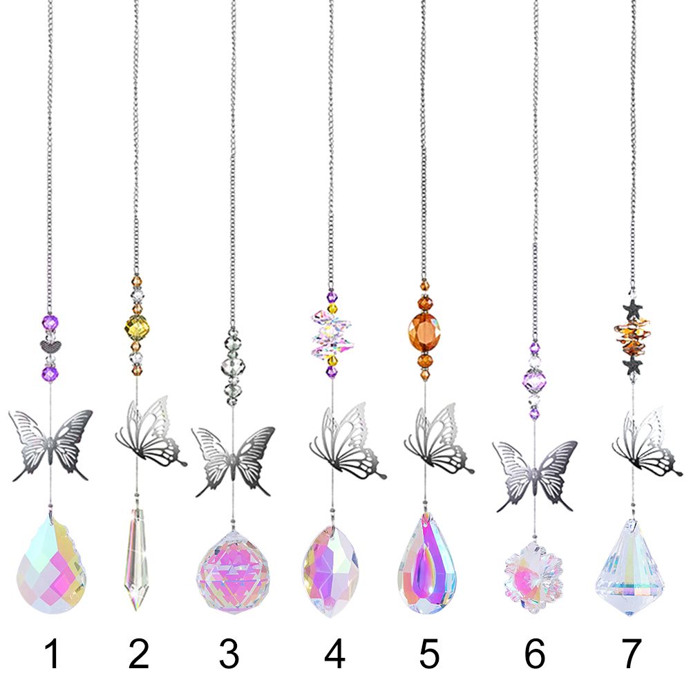Window Hanging Crystals Ornaments Crystal Suncatch... – Grandado