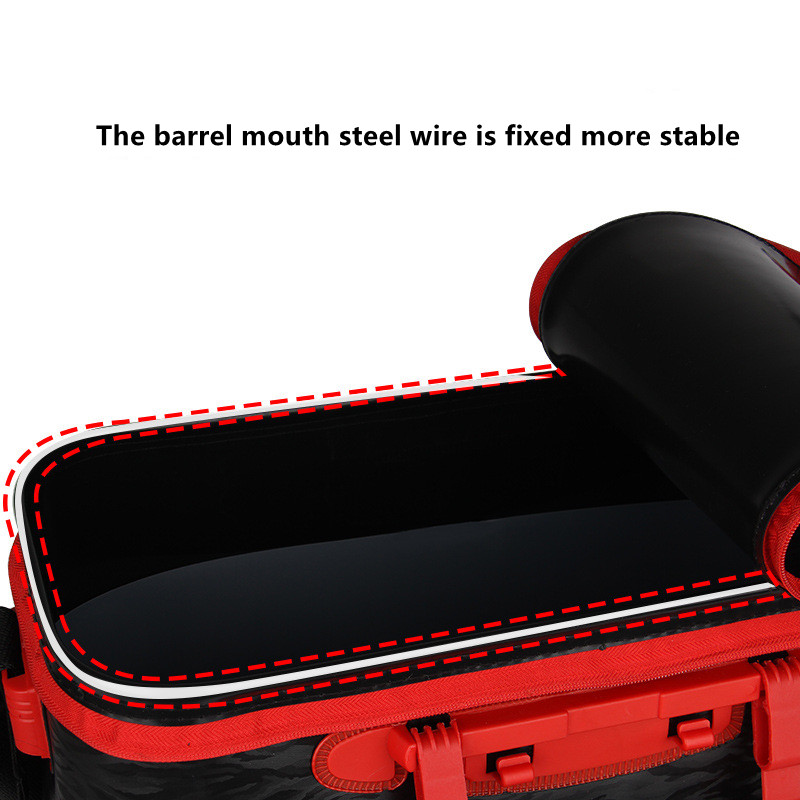 3D thickened fishing bag live fish bucket folding ... – Grandado