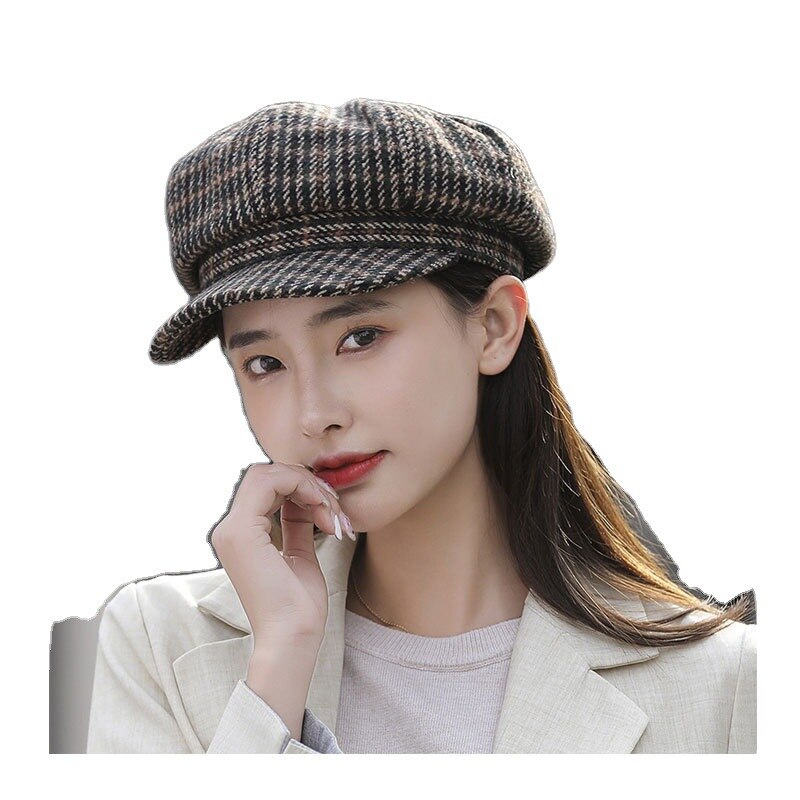 Unisex Autumn Winter Newsboy Caps Men And Women Wa... – Grandado