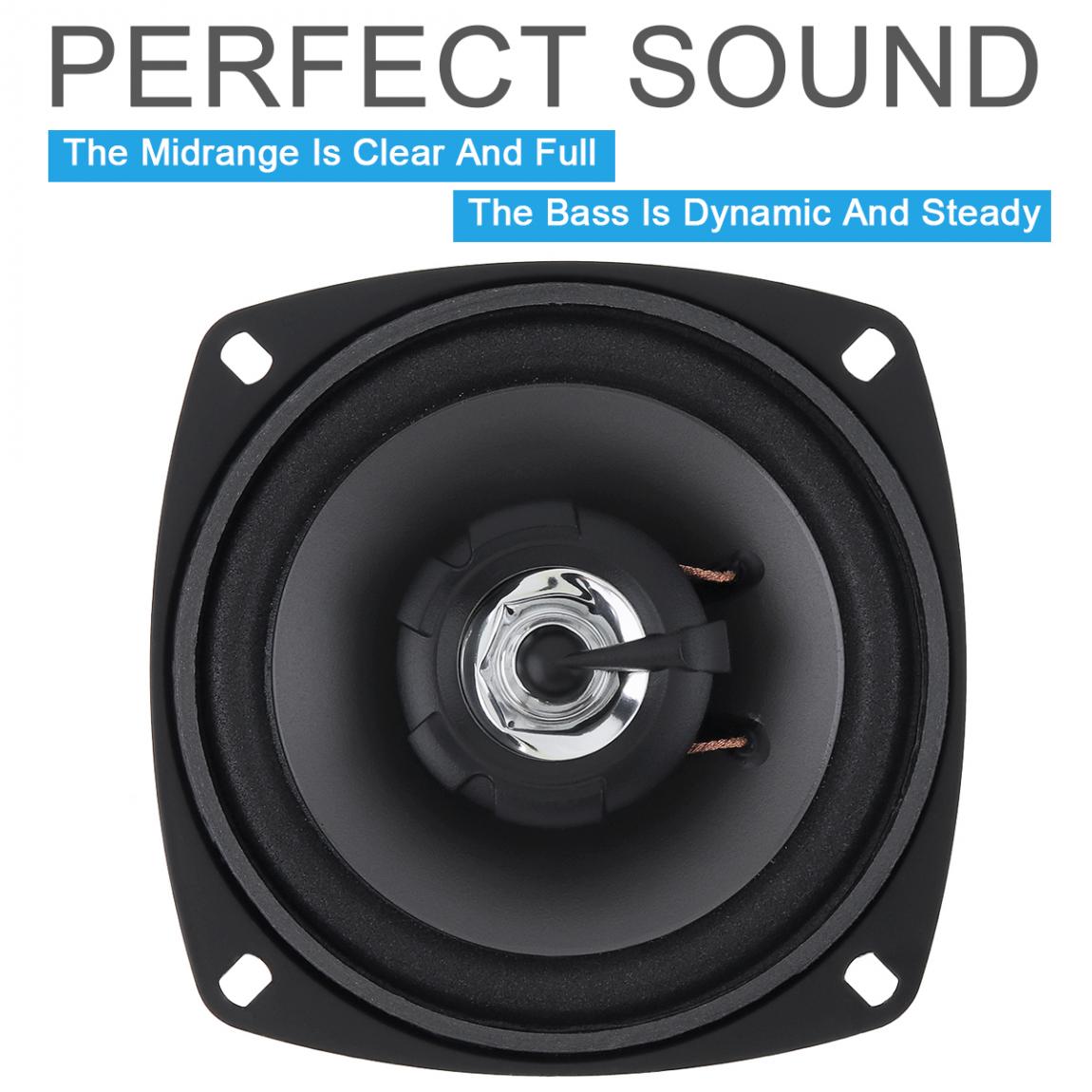 1 Piece 4 Inch 300W 2-Way Car HiFi Coaxial Speaker... – Grandado
