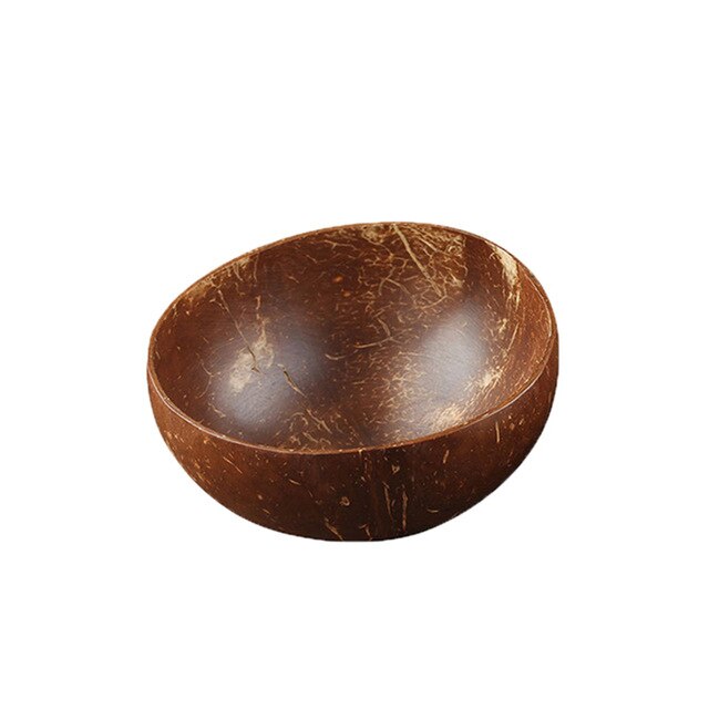 Natural Coconut Bowl Protection Wooden Bowl Coconu... – Vicedeal