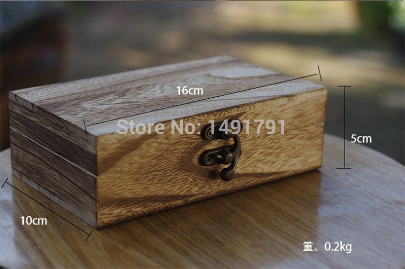 Small Rectangle Wooden Box Storage Box 16*10*5cm f... – Grandado