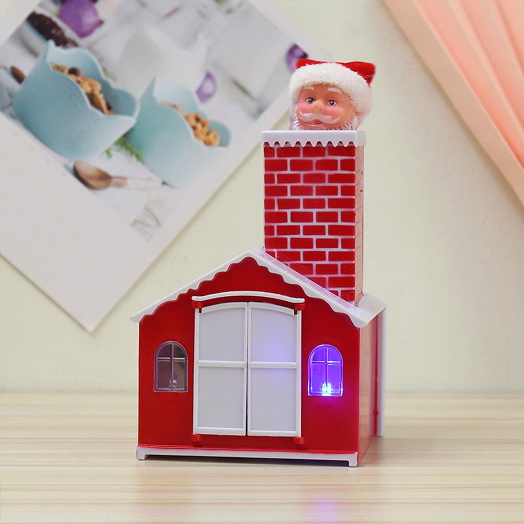 Christmas Electric Santa Claus Climbing Chimney Do... – Grandado