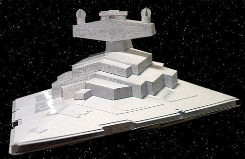 Papier Model Keizerlijke Destroyer Model Destroyer... – Vicedeal