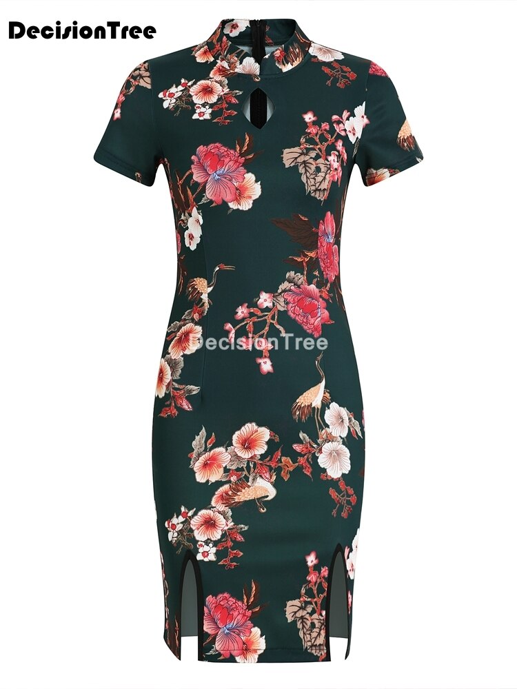 chinese dress sexy cheongsam daily beautiful short... – Vicedeal