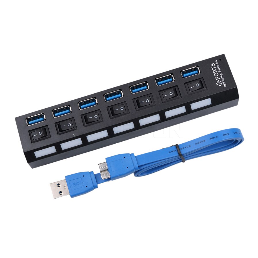 USB 3.0 HUB 4 Port USB 3.0 Splitter Multiple USB 3... – Vicedeal