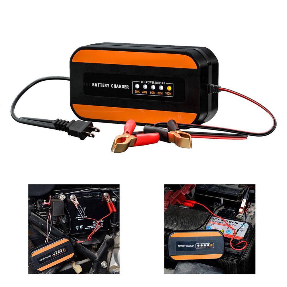 12V Fully-Automatic Smart Charger Digital Pulse Re... – Grandado