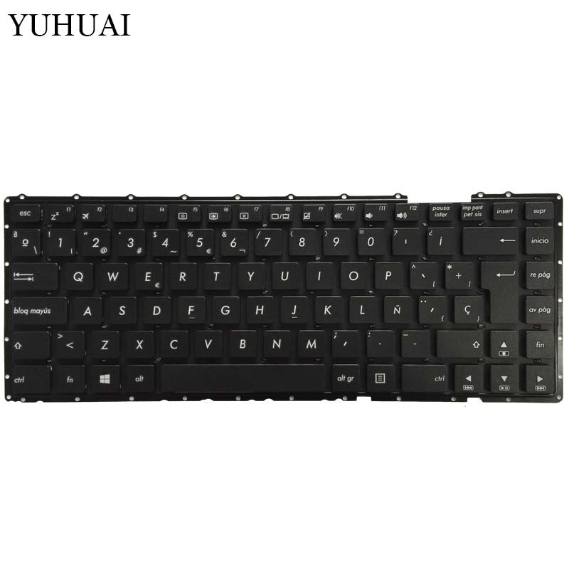 Spaans Laptop Toetsenbord Voor Asus X455 X455D X45... – Vicedeal
