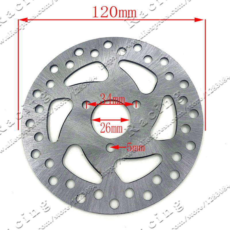 Gas Electric Scooter Brake Disc 120mm 140mm For 47... – Vicedeal