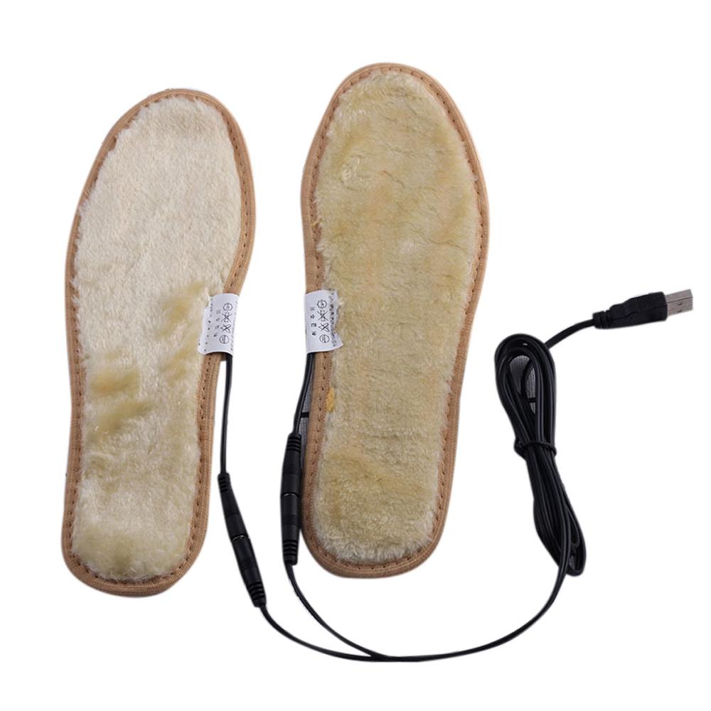 Electric USB Plug Heated Shoes Insoles Plush Film ... – Grandado