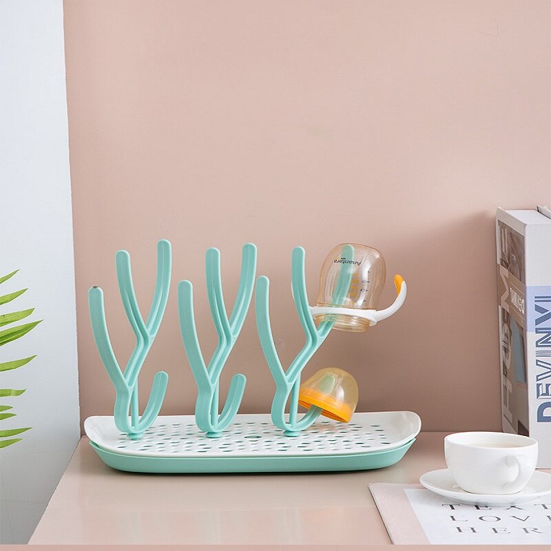 Baby Feeding Bottle Tree Shaped Bottle Drying Rack... – Vicedeal