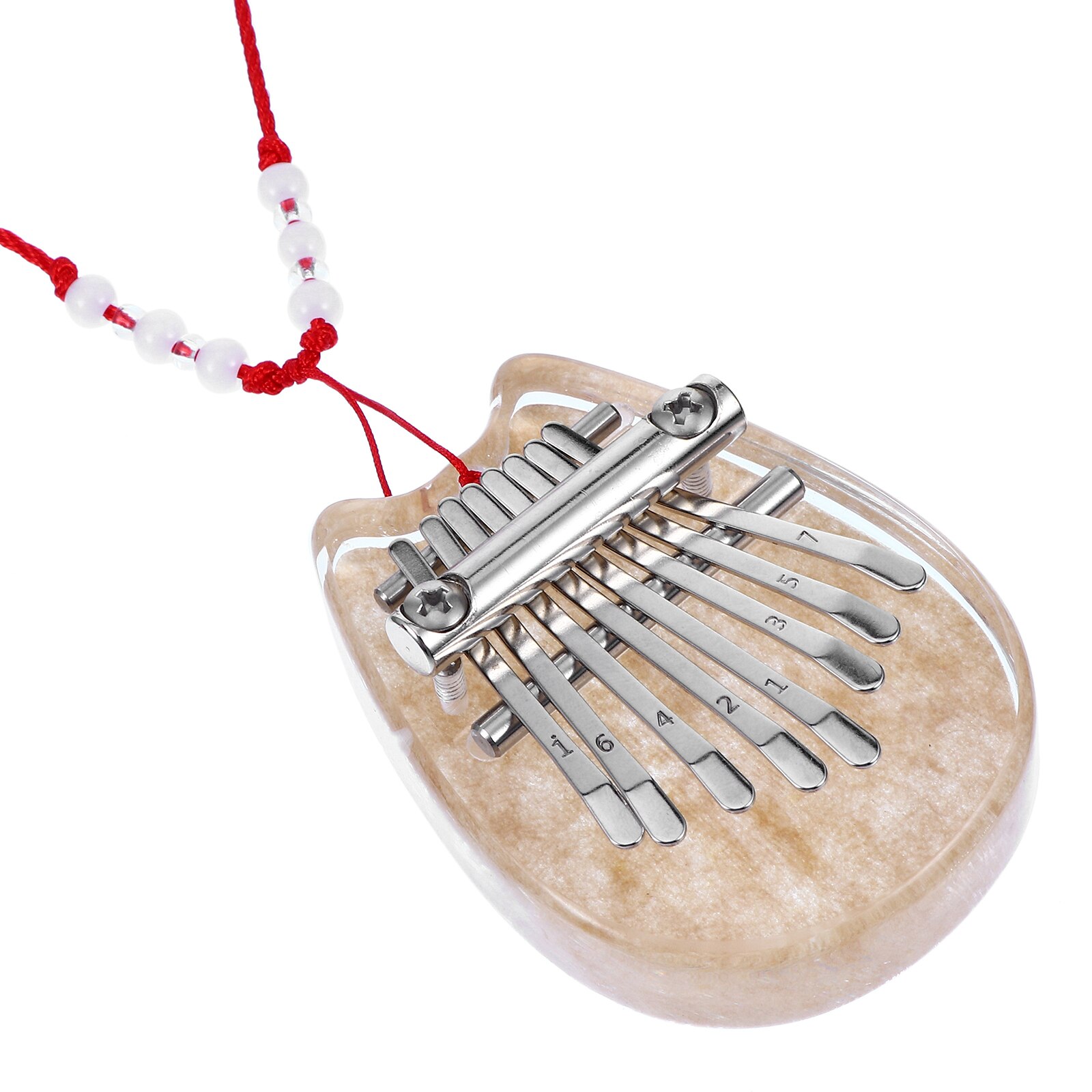 Acrylic Thumb Piano Kalimba Manganese Steel Key Mb... – Vicedeal