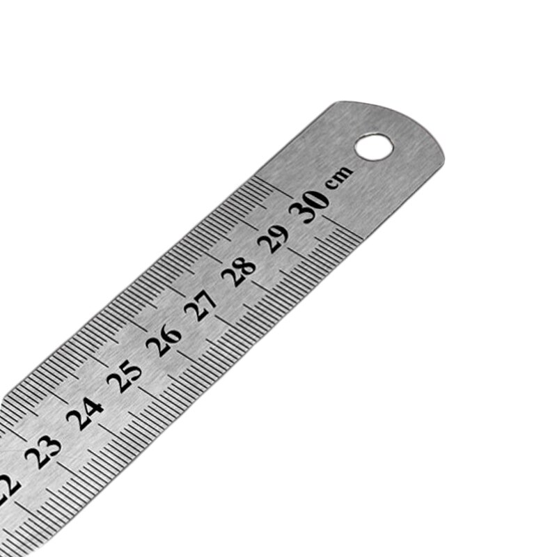 15/20/30cm Metric Ruler Metal Ruler Precision Meas... – Vicedeal