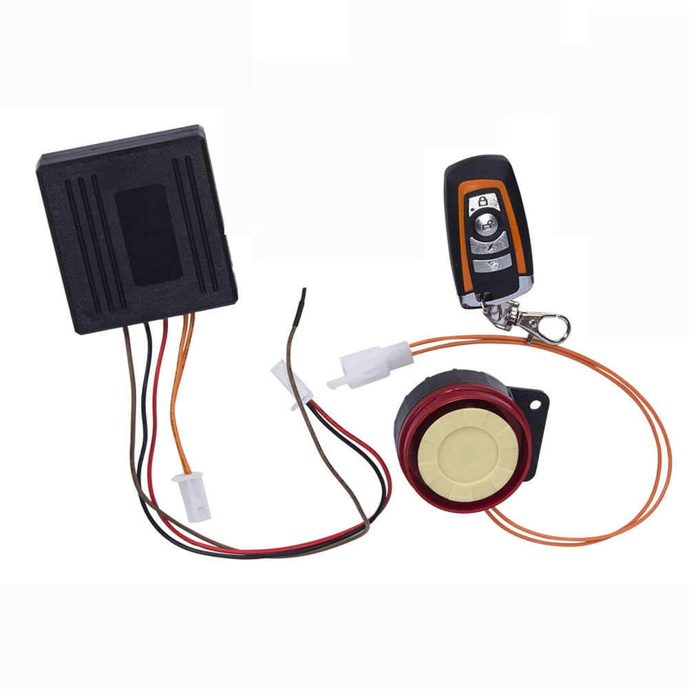 Alarm System 12V Motorcycle Bike Anti-theft Security Alarm System ...