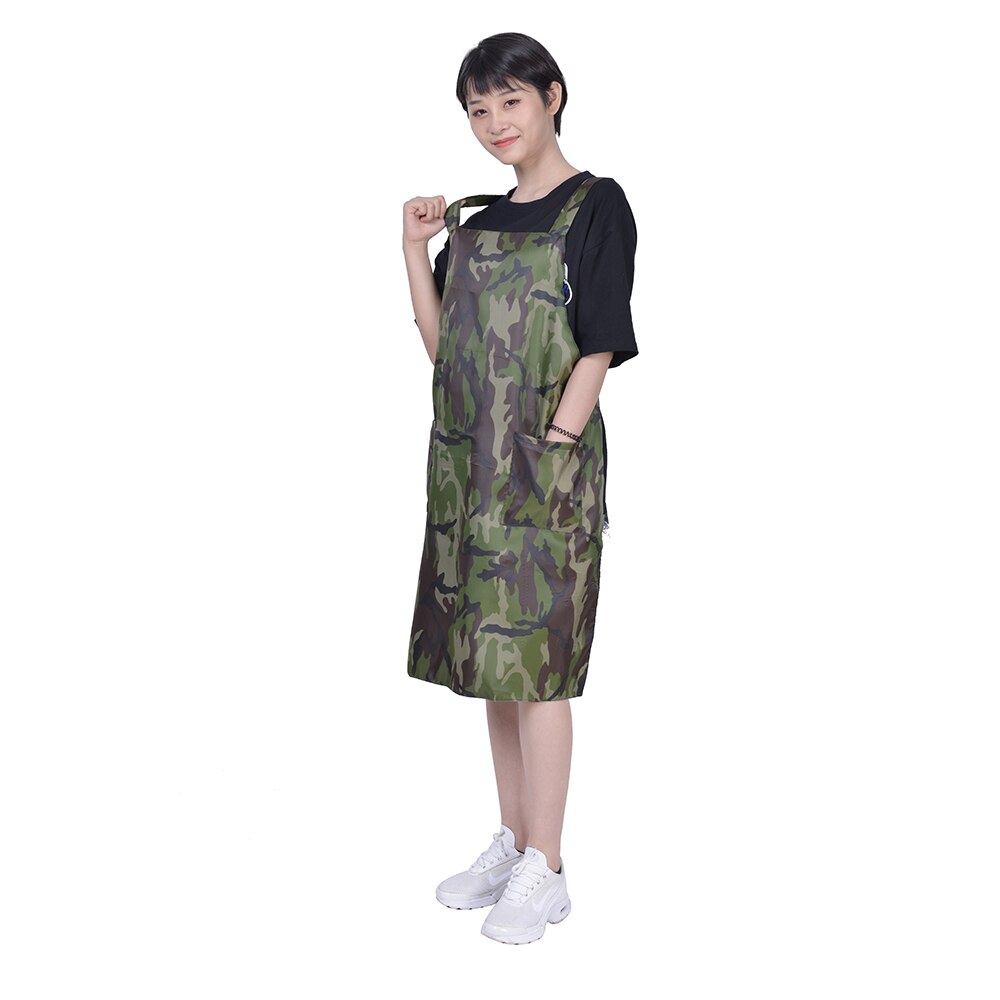 Waterproof Camouflage Apron For Hairdresser Gown W... – Grandado