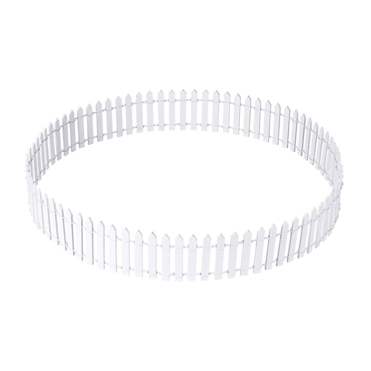 1 Pc Hout Hek Draagbare Witte Kleur Mini Huis Pike... – Vicedeal