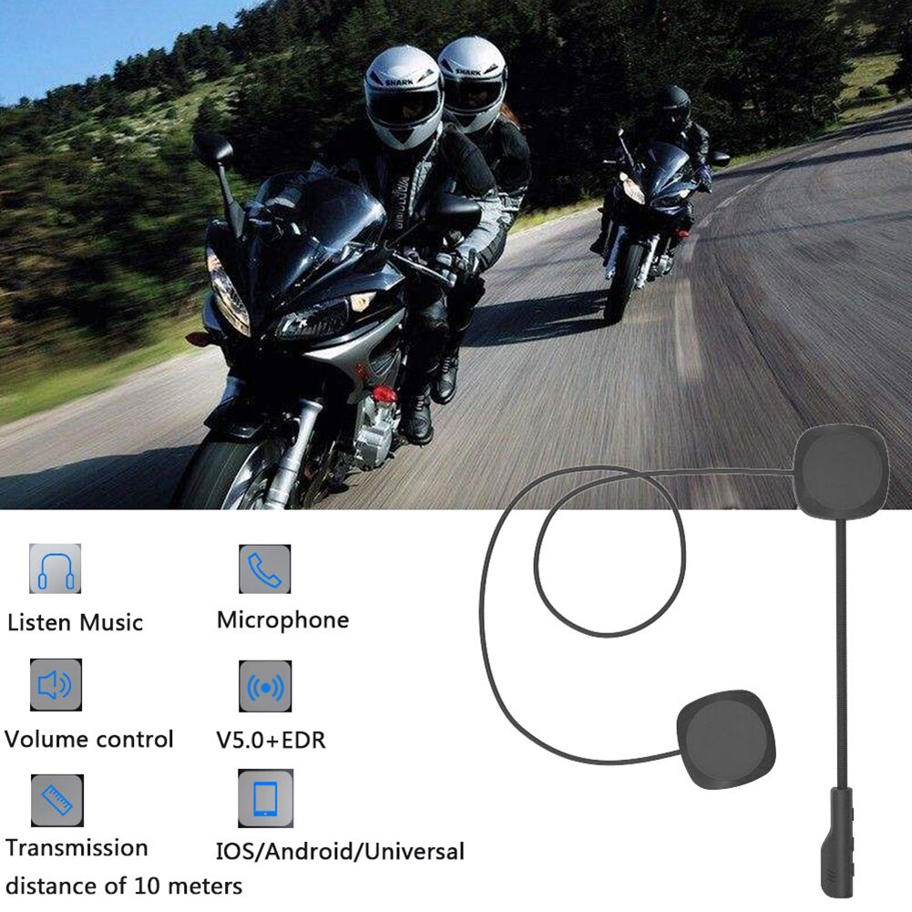Bluetooth-compatible5.0+EDR Moto Helmet Headset Wi... – Grandado