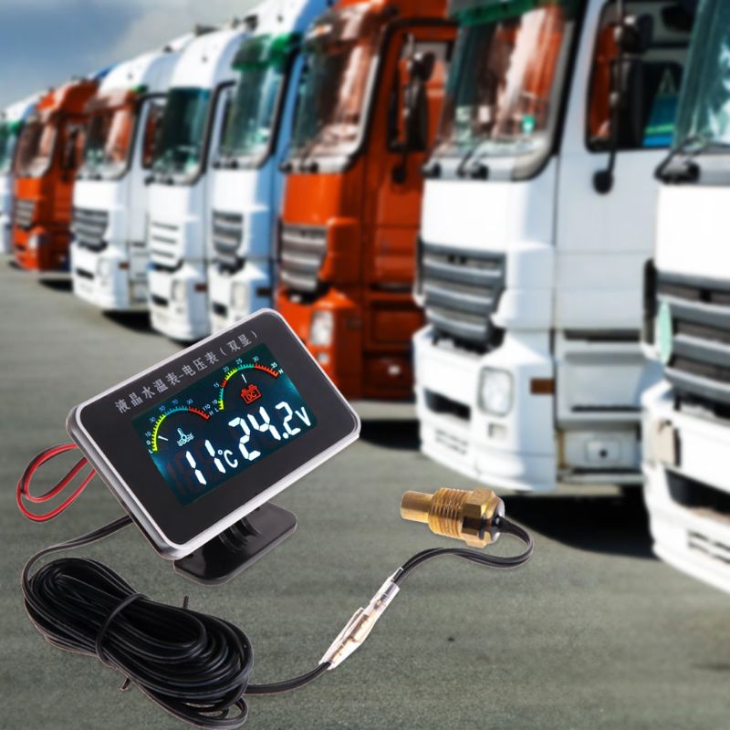 12V/24V Car LCD Water Temperature Meter Thermomete... – Grandado