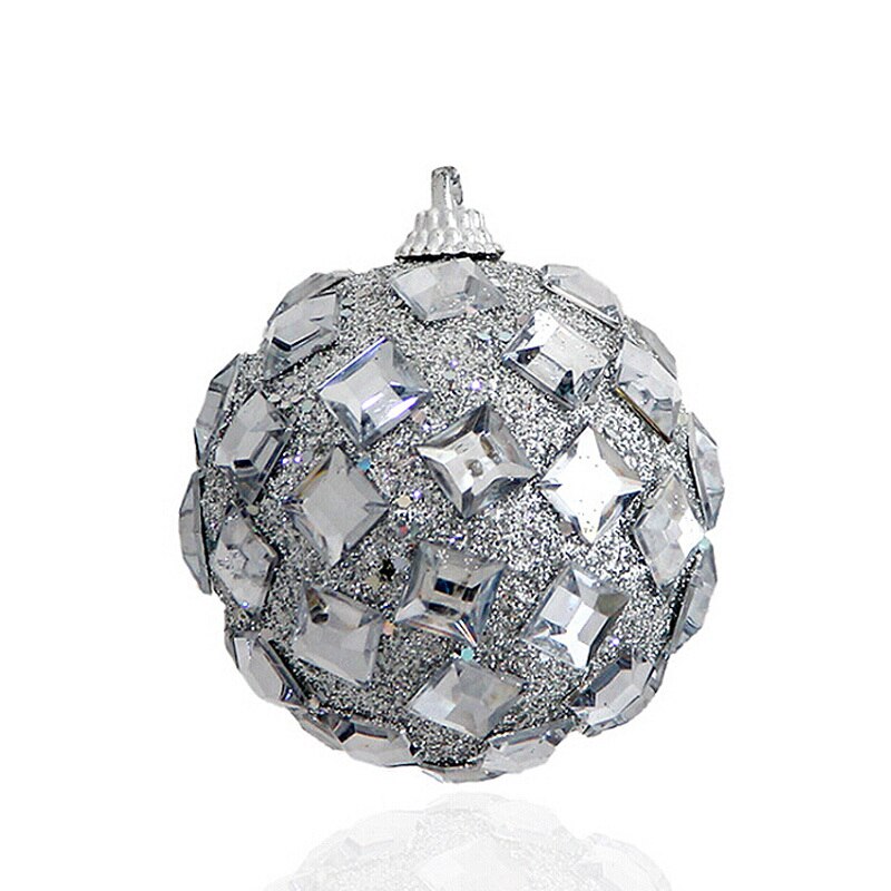 Lovely Happy Merry Christmas Glitter Baubles Foam ... – Grandado