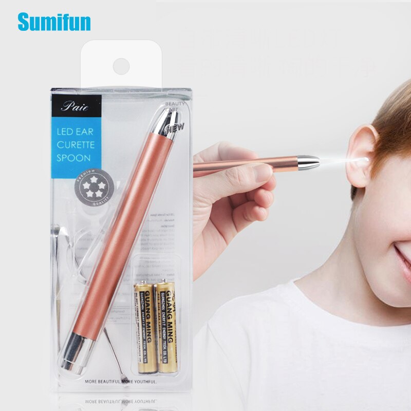 1 Set Ear Pick Ear Wax Remover Cleaner LED Light V... – Vicedeal