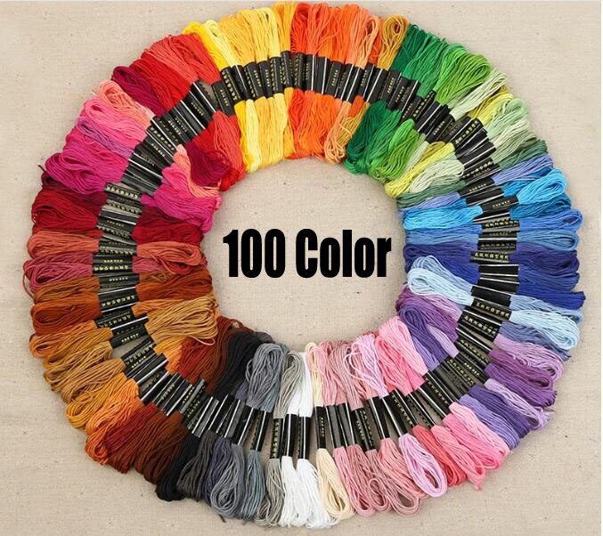 Hilo de coser y tela de Color 100, hilo hecho a ma... – Grandado