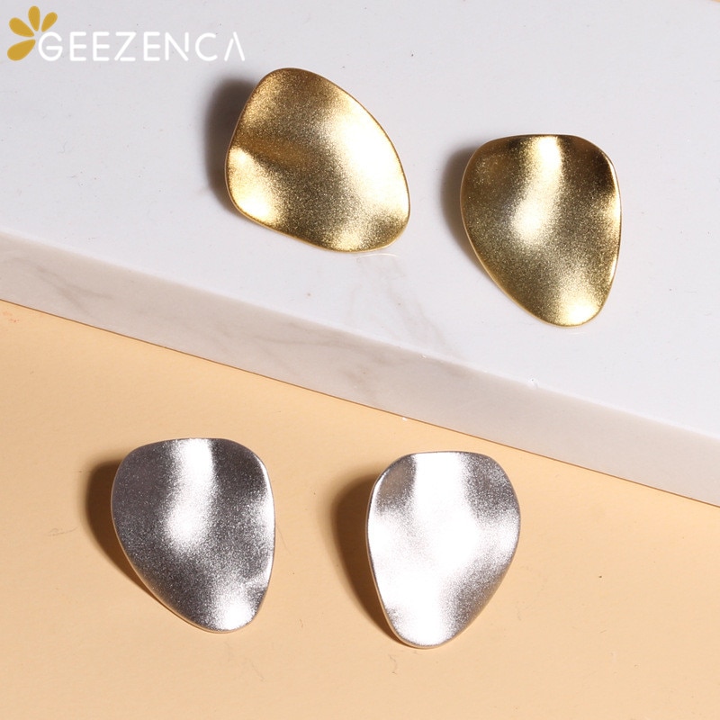 Original 925 Sterling Silver Irregular Geometric S... – Vicedeal