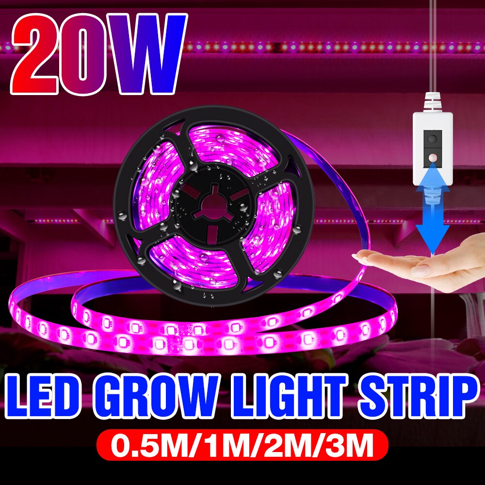 Led Grow Light Strip 5V Phyto Lamp Usb Led Fitolam... – Vicedeal
