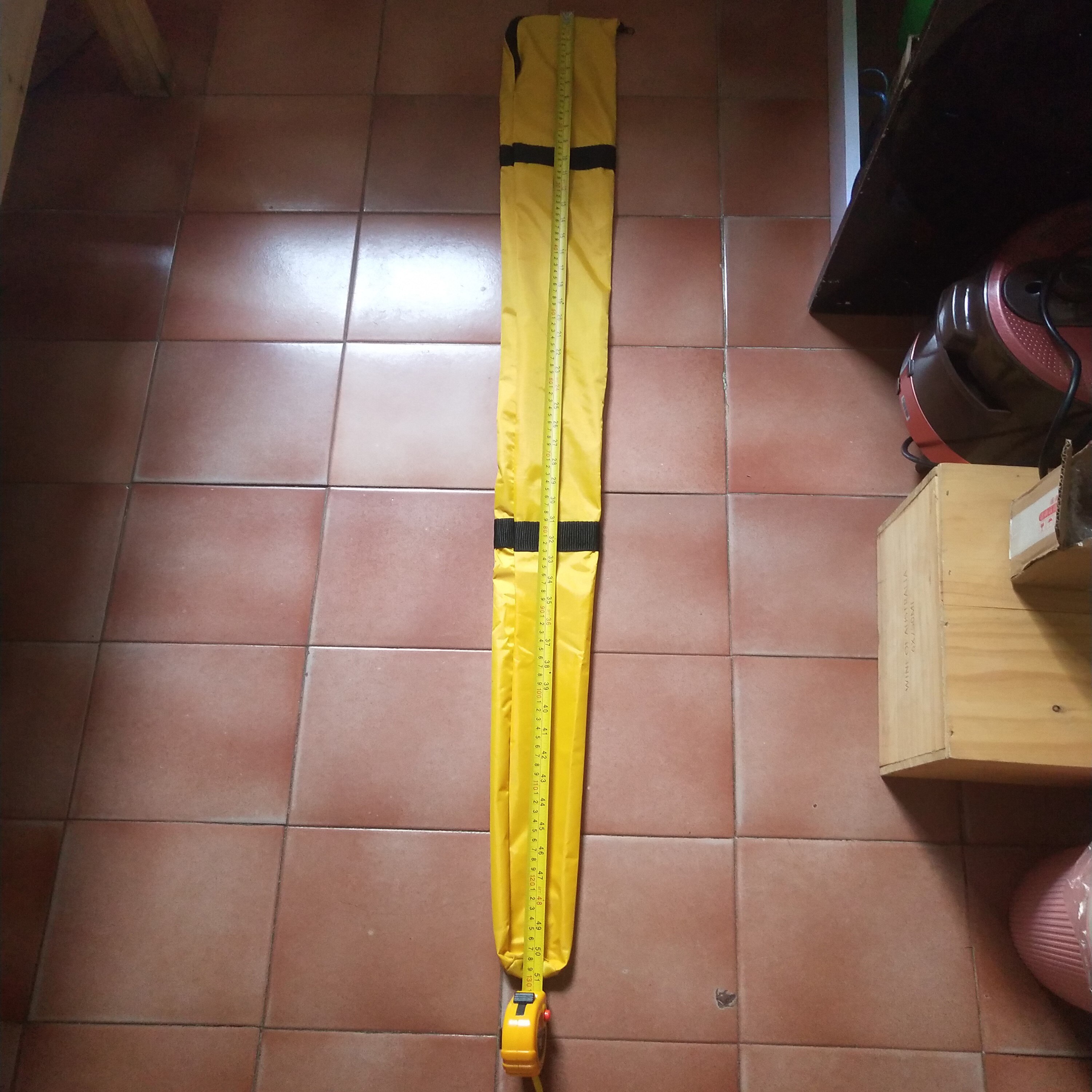 Yellow plastic bag for telescopic carbon fiber gps... – Grandado