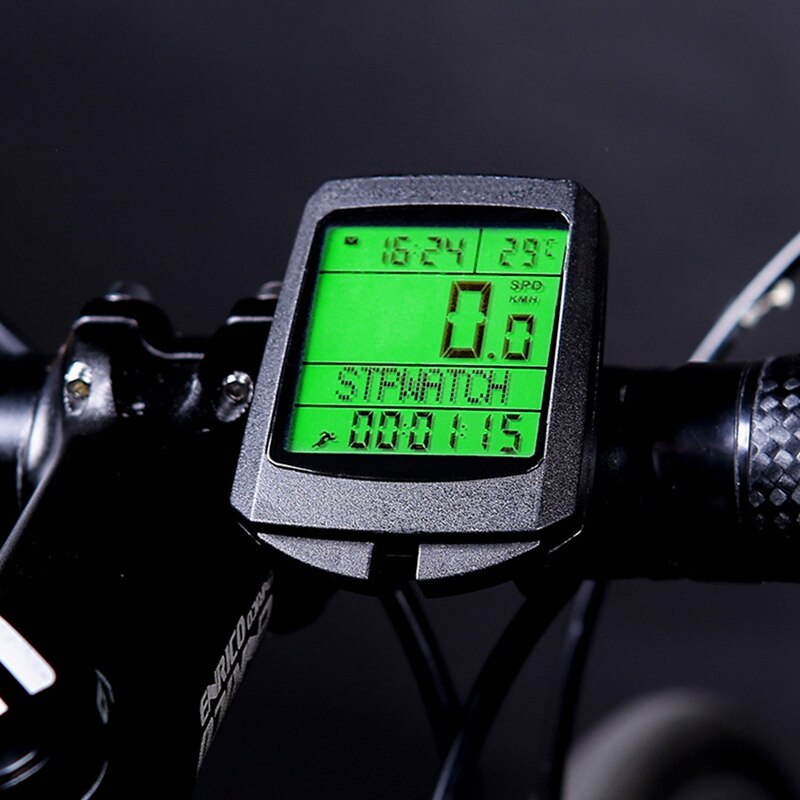 1Pcs Waterproof Wire Digital Bike Ride Speedometer... – Grandado