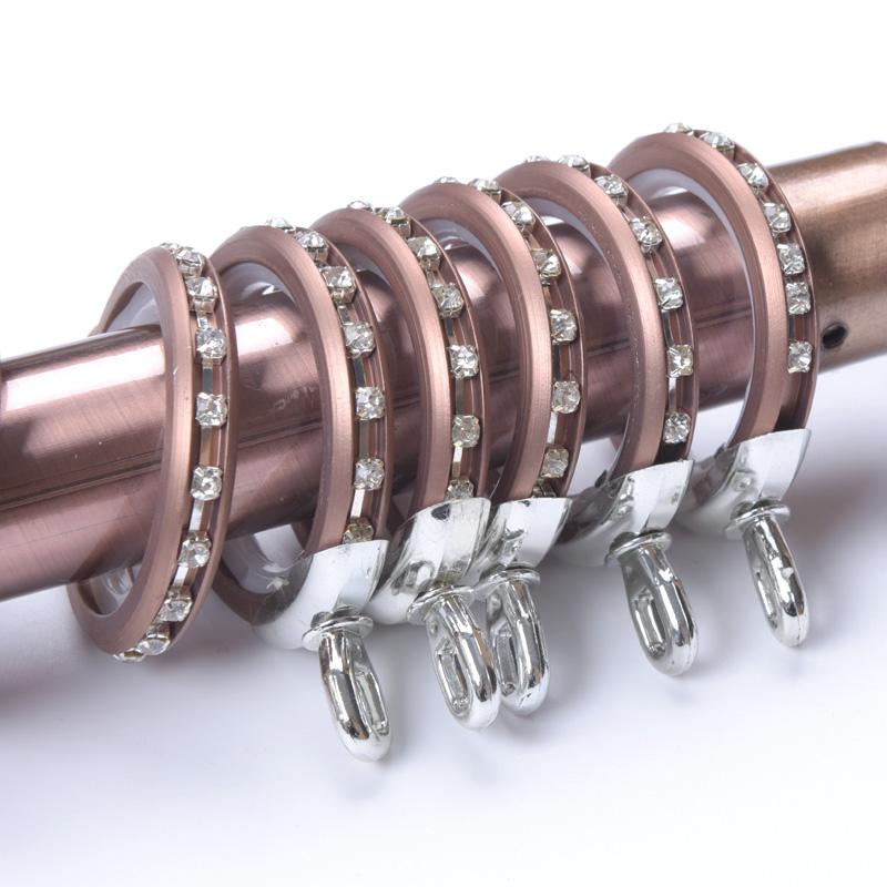 Aluminium rhinestone ring romerska ringar gardin r... – Grandado