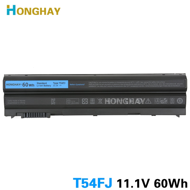 Honghay T54FJ 60Wh Laptop Batterij Voor Dell Latit... – Vicedeal
