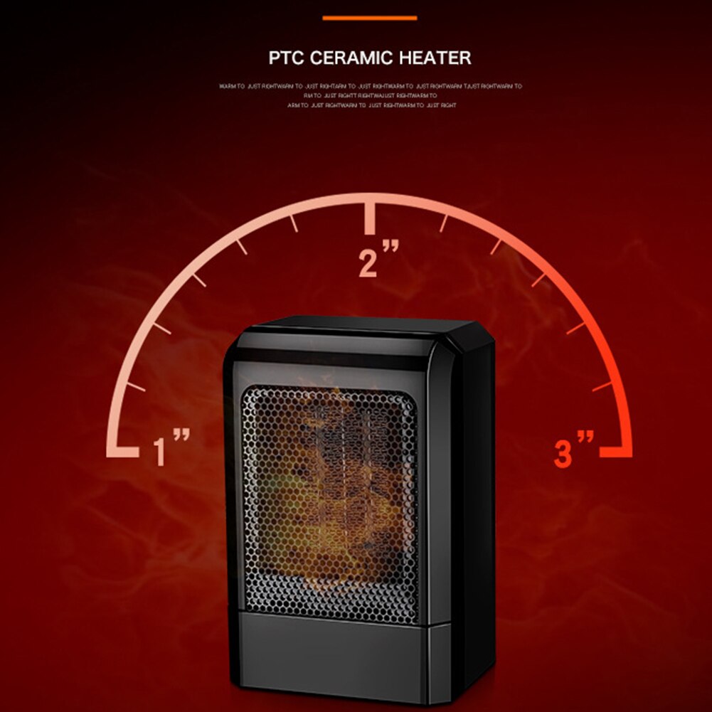 500W Portable Ceramic Electric Heater For Indoor W... – Grandado