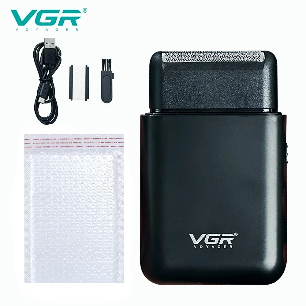 VGR Electric Shaver Shaver Portable Mini Shaving M... – Grandado