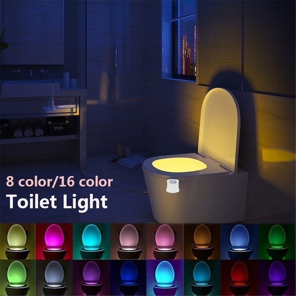 Smart Toilet Motion Sensor Lights Intelligent Indu... – Grandado