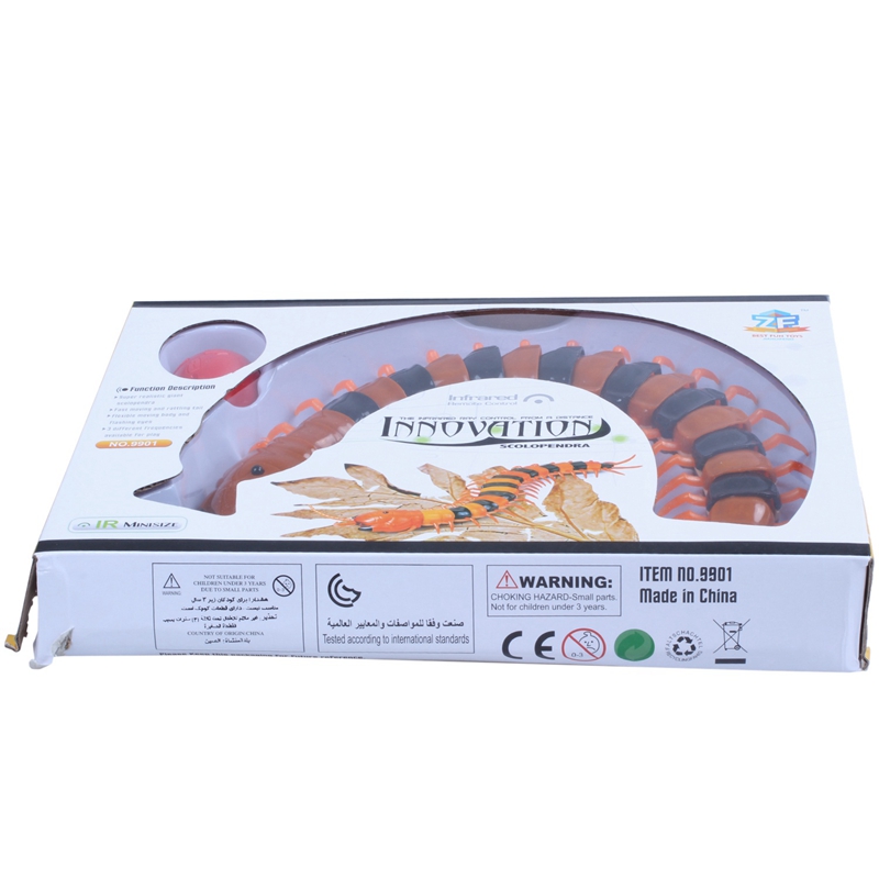 Infrared RC Remote Control Centipede Scolopendra p... – Grandado