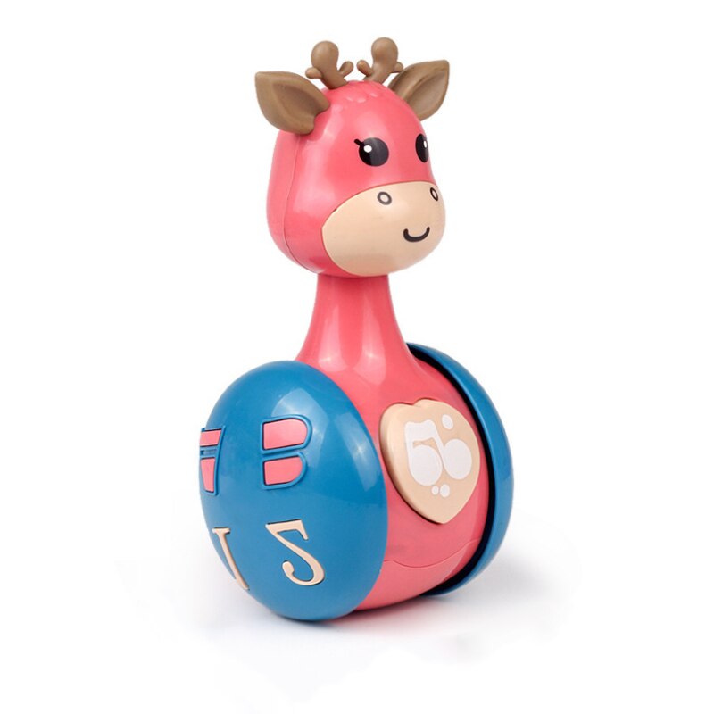 Baby Rattles Tumbler Doll Gnawing Newborn Toddlers... – Grandado