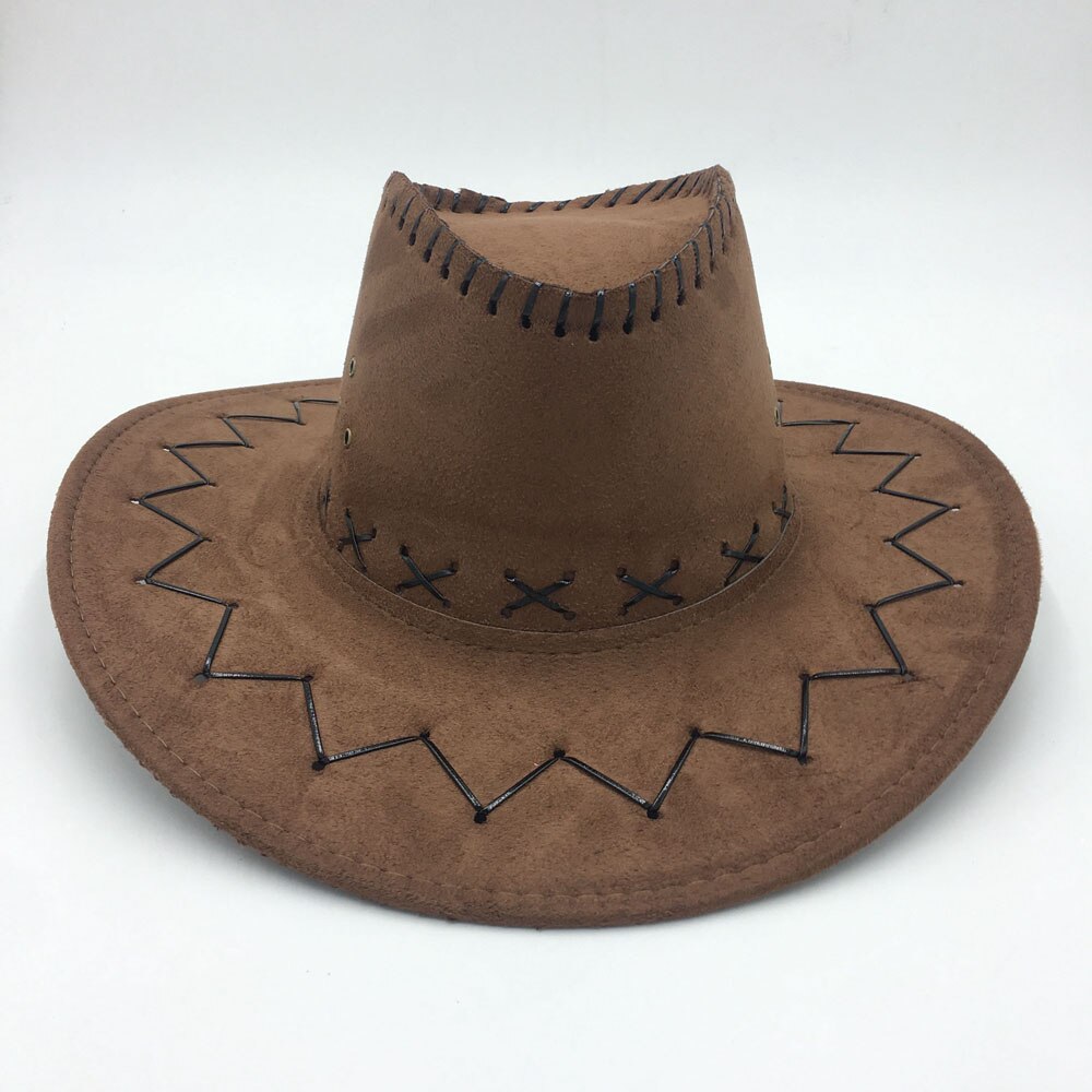 Cool Suede Cowboy Hats Men Women Sun Cap Vintage W... – Vicedeal