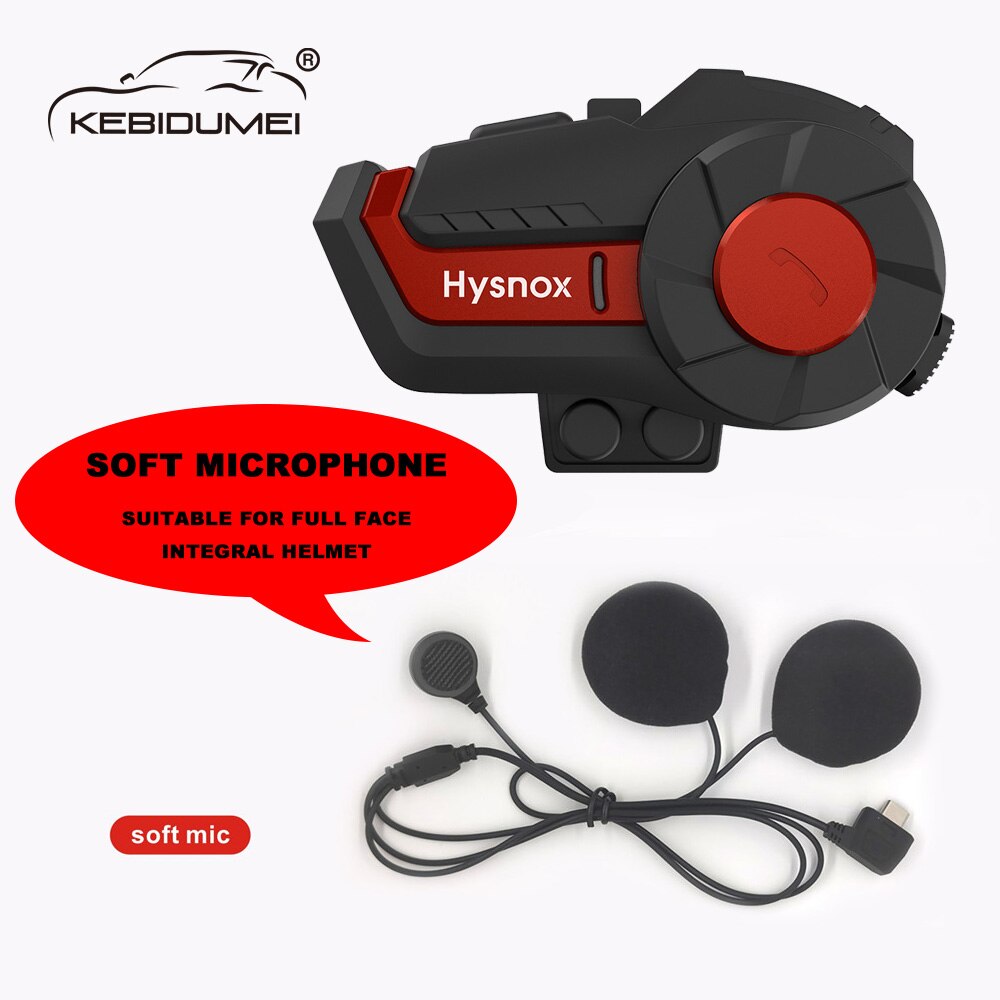 Motorcycle Helmet Bluetooth Headset Intercom 1200M... – Grandado